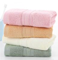 China 34 X 75cm Cellulose Cleaning Cloths Bamboo Fiber Bath Towels for sale