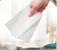 China Fabric Softener Dryer Sheets Aromatic Antistatic And Removing Wrinkle for sale