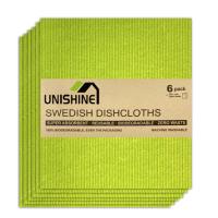 China Multipurpose Large Cellulose Sponge Cloths Environmentally Friendly Dish Cloths for sale
