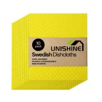 China Chemical Free Cellulose Dish Cloths Reusable Cellulose Sponge Cloths OEM for sale