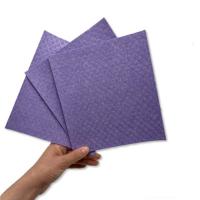 China Household Cleaning Purple Cellulose Dishcloths Reusable Easy To Clean for sale