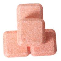 China Orange Toilet Cistern Descaler Tablets Toilet Cleaning Foaming Tablets OEM Brand for sale