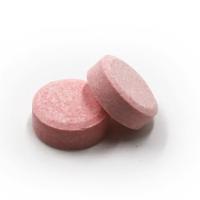 China Household Detergent Foaming Hand Soap Tablets Removal Germs Pink Color for sale