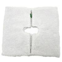 China Washable Microfiber Cleaning Mop Heads Steam Mop Pads  35x20cm for sale