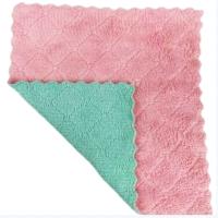 China OEM 25x25cm Cellulose Cleaning Cloths Kitchen Dish Towel Non Stick Oil Washing for sale
