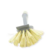 China Sustainable Bamboo Dishwashing Brush Plastic Dishwashing Scrub Brush 70g for sale