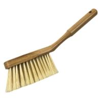 China 2 In 1 Home Bamboo Handle Cleaning Dustpan And Brush Eco Friendly for sale