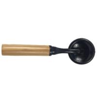 China Rubber Bristles Bamboo Handle Wooden Dishwashing Brush Grease Removal for sale