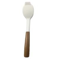 China TPR Bamboo Series Dish Cleaning Brush With Handle 22*7cm Sustainable for sale