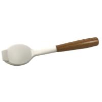 China TPR Bamboo Series Dish Cleaning Brush With Handle 22*7cm Sustainable for sale