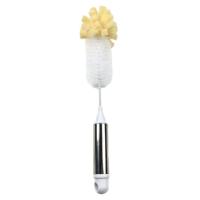 China 22*7cm Long Handled Narrow Neck Bottle Cleaning Brush Customizable for sale