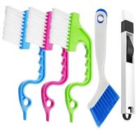 China 5 Pieces Set Corner Cleaning Brush House Cleaning Brush Customized for sale