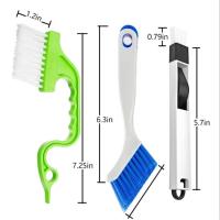 China 5 Pieces Set Corner Cleaning Brush House Cleaning Brush Customized for sale