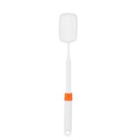 China 25cm-33cm Sponge Cup Brush Retractable Extension Handle Cup Bottle Cleaning Brush for sale