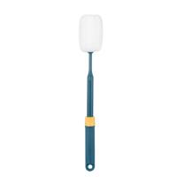China 25cm-33cm Sponge Cup Brush Retractable Extension Handle Cup Bottle Cleaning Brush for sale