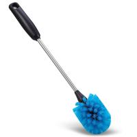 China SUS201 Stainless Steel Water Bottle Brush Set Long Handle Bottle Scrubbing Brush for sale