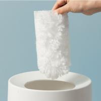 China Anti Dust Microfiber Disposable Electrostatic Dusters Cleaning Rotating Handle for sale