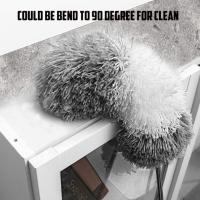 China Bendable Head Microfiber Feather Extendable Cobweb Cleaner 80cm-250cm for sale