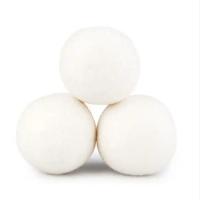 China OEM Organic Wool Dryer Balls  Washing Machine Laundry Dryer Balls Eco Friendly for sale