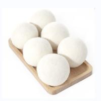 China OEM Organic Wool Dryer Balls  Washing Machine Laundry Dryer Balls Eco Friendly for sale