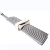 China Easy Clean Sponge Mop With Self Squeeze Mechanism Dry And Wet Mop Effortless Wringing for sale