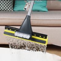 China Roller Sponge Mop With Eco Friendly Design Mop With Easy Wringing Mechanism And Bristle Brush for sale