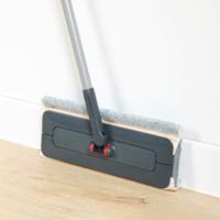 China Household Refill White Aluminium Frame Floor Cleaning Mops 360 Rotation Microfiber Cotton Cleaning Mop for sale