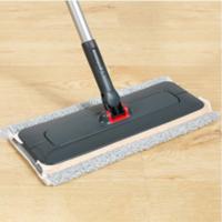 China Household Refill White Aluminium Frame Floor Cleaning Mops 360 Rotation Microfiber Cotton Cleaning Mop for sale