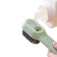 China Effortless Shoe Cleaning Automatic Liquid Discharge Brush With Soft Bristles For Household for sale