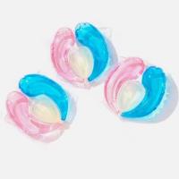 China 3-In-1 Stain Removal Laundry Capsules 12g Water-Soluble Film With Long Lasting Fragrance And Three Color Formula for sale