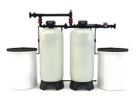 China Reliability Two Tank Water Softener System Equipment / 2 Stage Water Softener For Industrial Boilers for sale