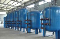 China Water Filtration Precision High Rate Sand Filter 20-25 T/H Stainless Steel / Carbon Steel / Fiberglass for sale