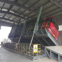 China Hydraulic Tilt Deck Unloader Automatic Direct Discharge 1T-100T for sale