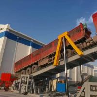 China Hydraulic Tilt Deck Unloader Automatic Direct Discharge 1T-100T for sale