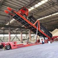 China Hydraulic Tilt Deck Unloader Automatic Direct Discharge 1T-100T for sale