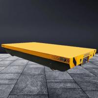 China Tonglida Electric Steel Motorized Transfer Cart Yellow Material Transfer Carts for sale