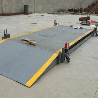 China 2m-4.5m Width Electronic Lorry Weighbridge With Intelligent Voice And Digital Display for sale