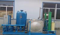 China Capacity Water Softening Equipment Double Tank Water Softener Stainless Steel / FRP for sale