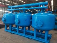 China Food Beverage Industry Filtration System 10000l/H Quartz Sand / Manganese Filter Remove Particles Bacteria for sale
