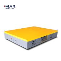 China 3m*2m 5 Tonne Yellow Trackless Heavy Material Motorized Cart for sale