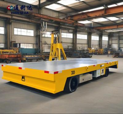 China High Load Capacity 10T Electric Transfer Cart With Customizable Colour And Painting Surface for sale