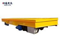 China Material Transportation Electric Transfer Cart with Maintenance free 10-20T Load Capacity for sale