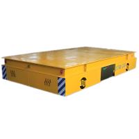 China Material Transportation Electric Transfer Cart with Maintenance free 10-20T Load Capacity for sale