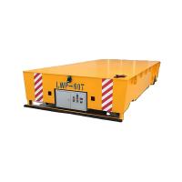 China Load Capacity 60 Tonne Electric Transfer Cart With Wireless Remote Control for sale
