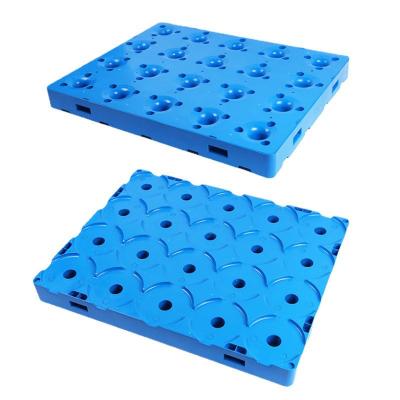 China HDPE 5 Gallon Water Bottle Pallet Blue Polypropylene Pallet 54x44
