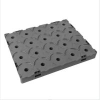 China HDPE 5 Gallon Water Bottle Pallet Blue Polypropylene Pallet 54x44