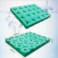 China HDPE 5 Gallon Water Bottle Pallet Blue Polypropylene Pallet 54x44