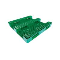 China Blue Heavy Duty Nestable Pallet HDPE Euro Epal Pallets Cargoes Transfer for sale