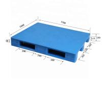 China Reversible HDPE PP Nestable Plastic Pallet Insulation 4 Way Entry Type for sale
