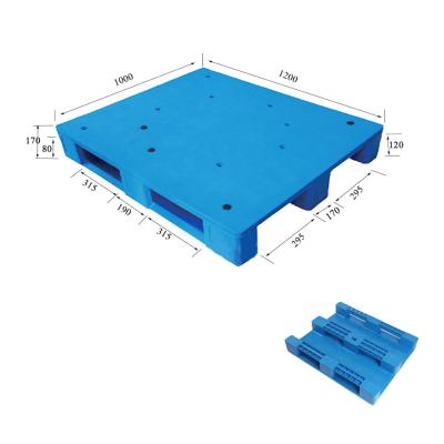 China Reversible HDPE PP Nestable Plastic Pallet Insulation 4 Way Entry Type for sale